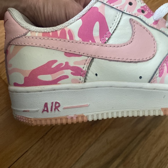 Nike | Shoes | Rare Pink Camo Air Force | Poshmark